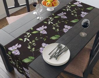 Sweet Pea Table Runner - Etsy