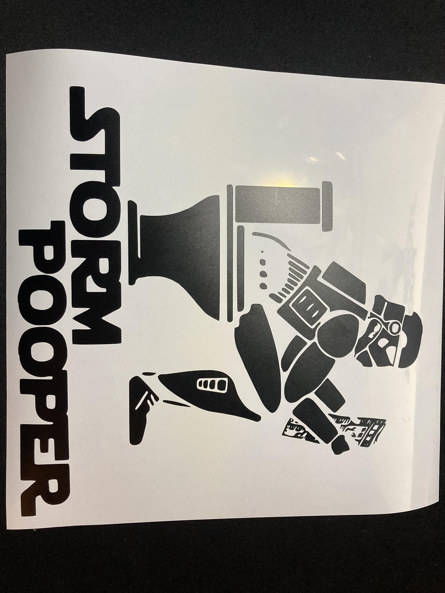 Stormtrooper Bathroom, Toilet Vinyl - Etsy
