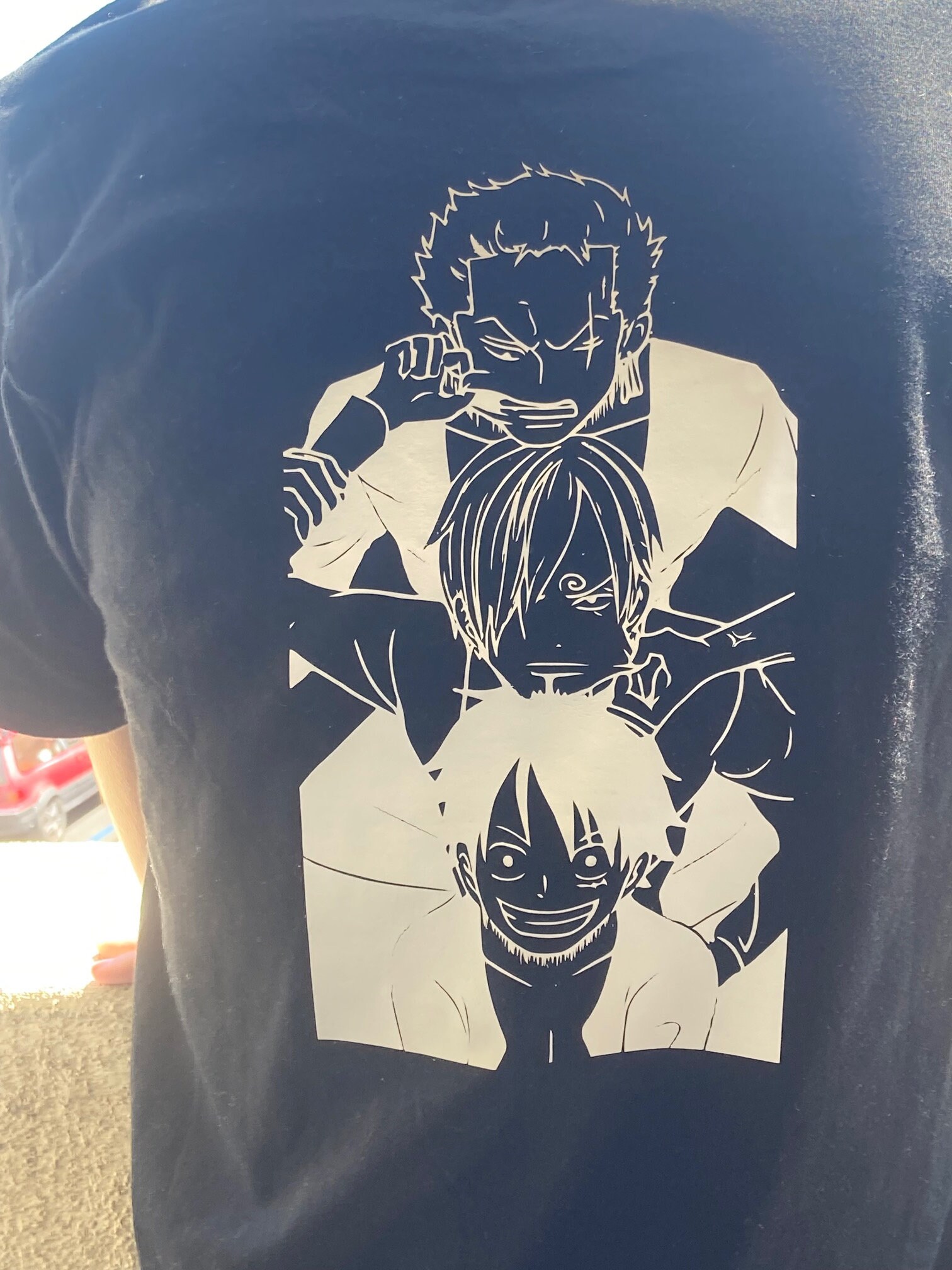 One Piece Anime Shirt Vinyl Custom Made - Etsy