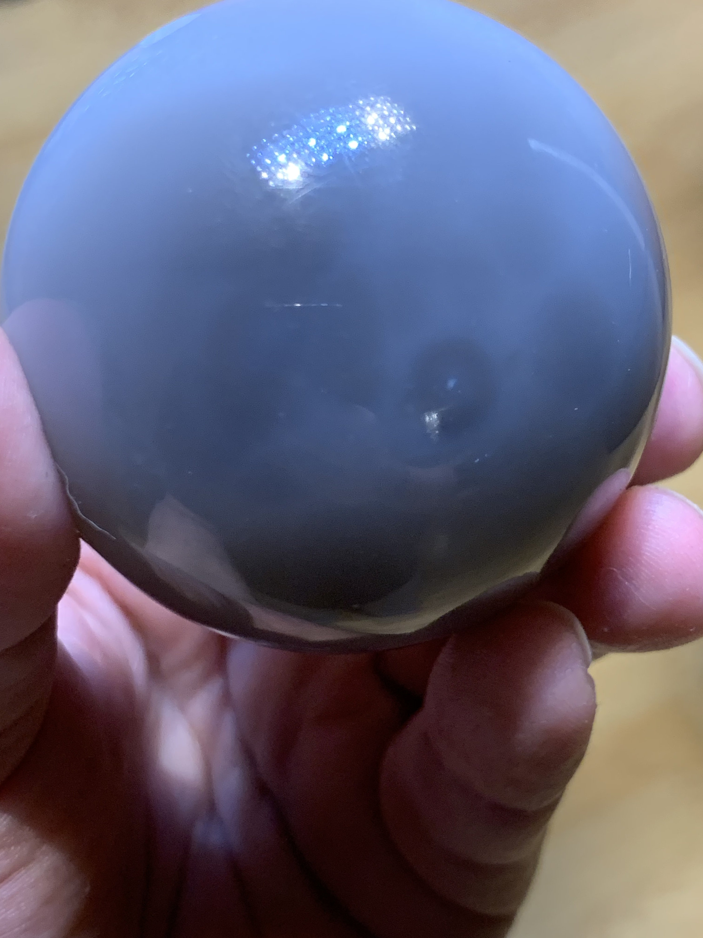 Really Pretty Banded Druzy Agate Sphere .. Sparkly Agate Sphere Small ...