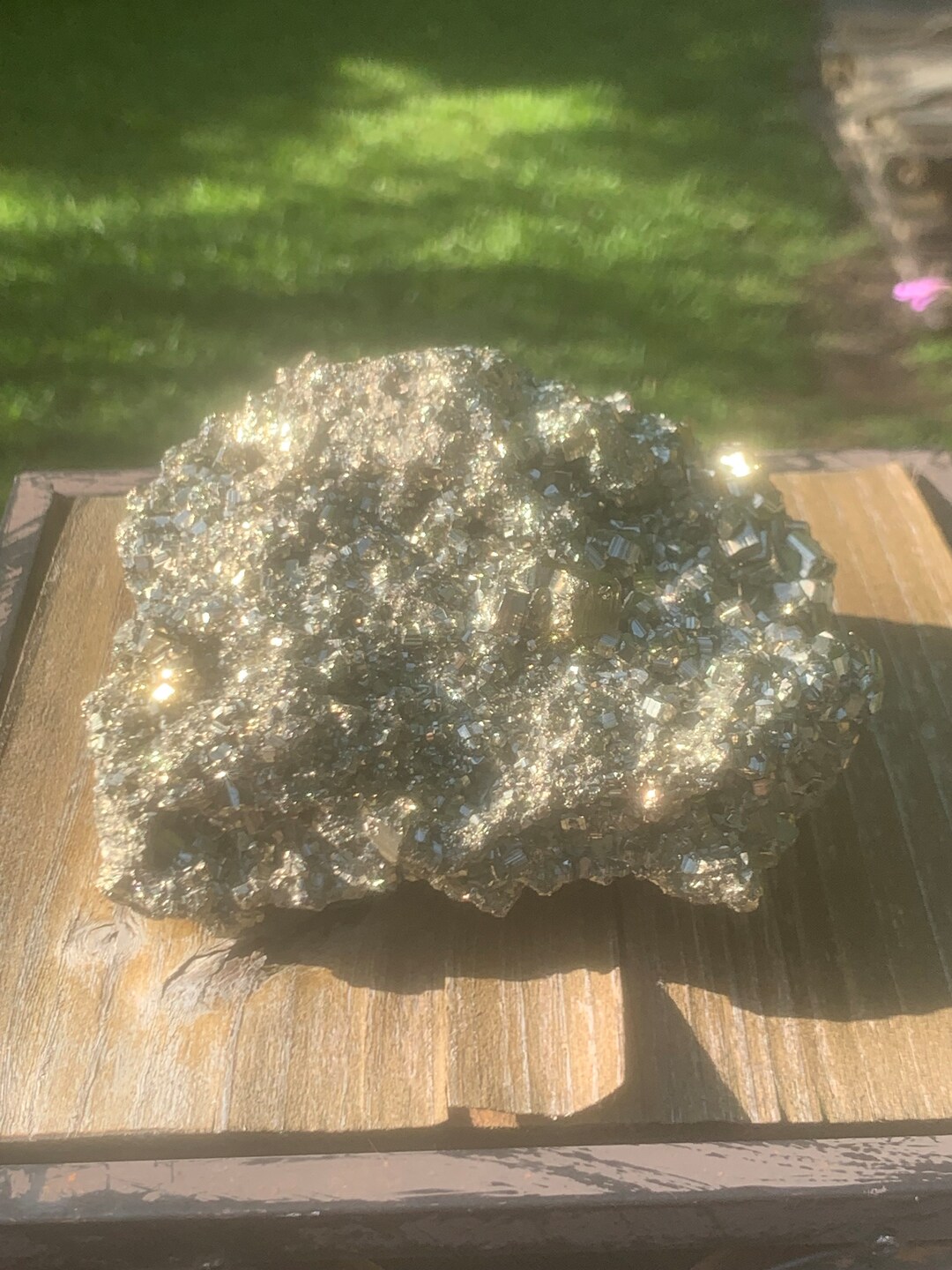 NATURAL Large Pyrite Cluster - Etsy