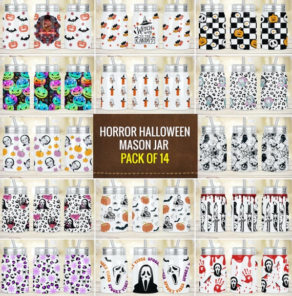 14 Mason Jar Sublimation Designs Ready to Press Jar Wrap - Etsy