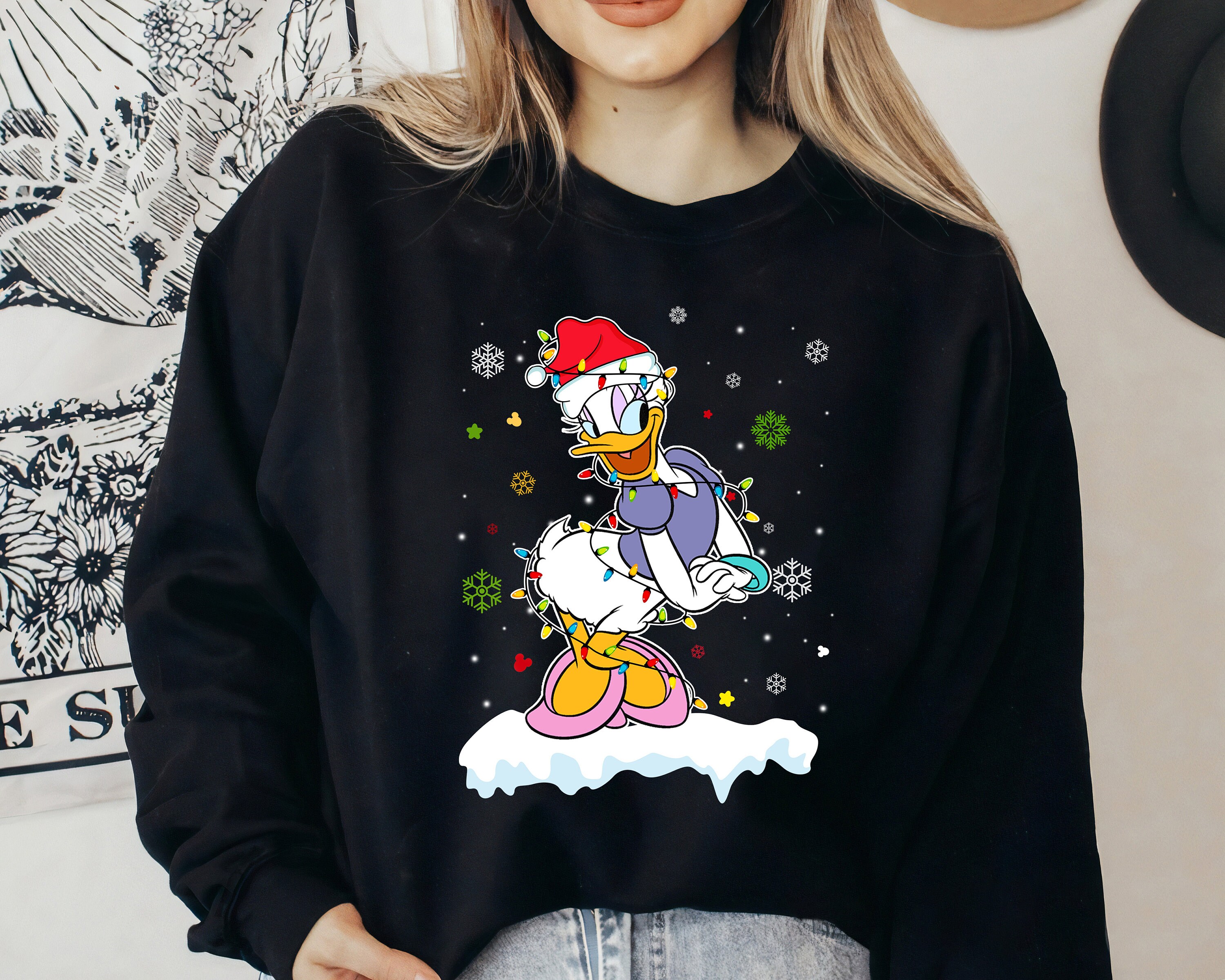 Disney Santa Daisy Duck Christmas Lights, Mickey and Friends Christmas ...