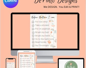 EDITABLE ROUTINE Bundle_morning, Afternoon/ Afterschool, and Bedtime ...