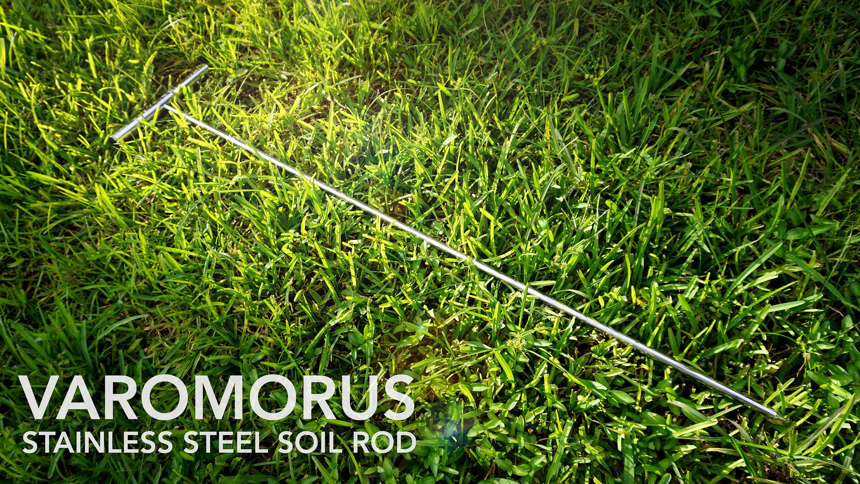 Varomorus Stainless Steel Soil Probe Rod, Septic Tank Locator for ...
