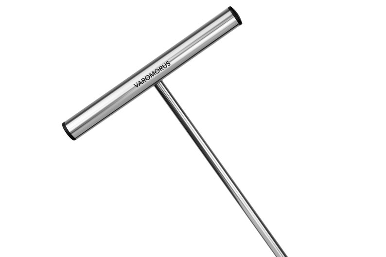 Varomorus Stainless Steel Soil Probe Rod, Septic Tank Locator for ...