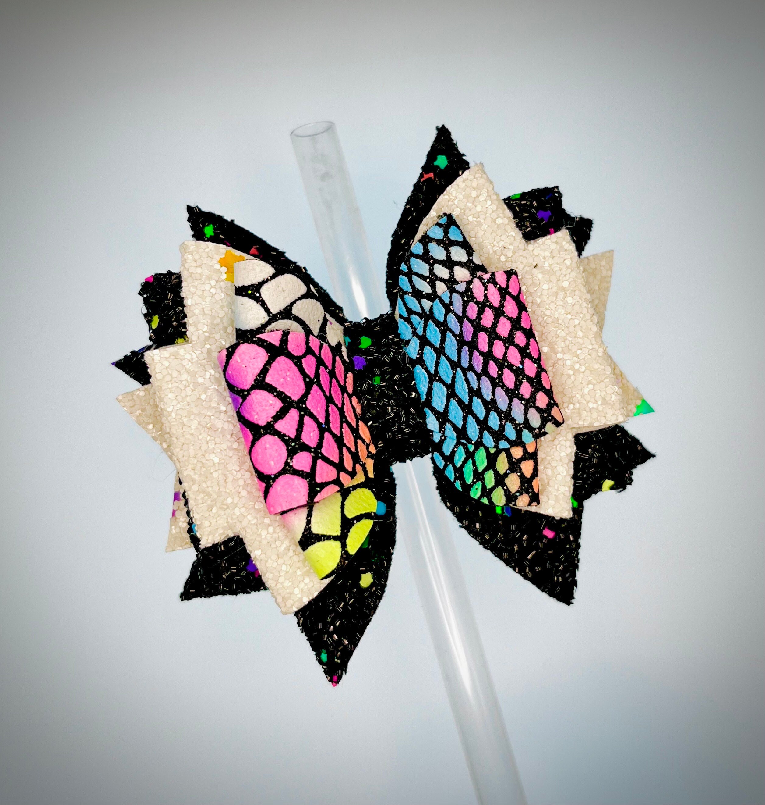 Neon Stanley Straw Topper Bow Neon Pink Yellow Stanley Cup Accessories ...