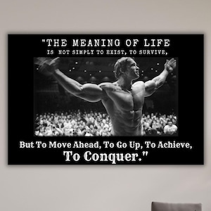 conquer arnold poster