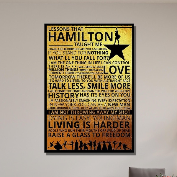 Hamilton Posters - Etsy