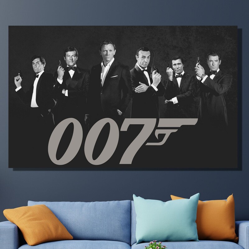 James Bond Poster - Etsy