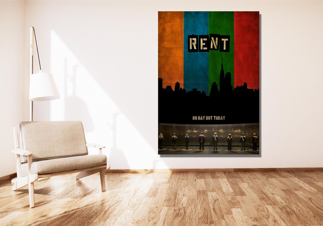 Rent No Day but Today Musical Theatre Poster Art Print,rent Musical ...