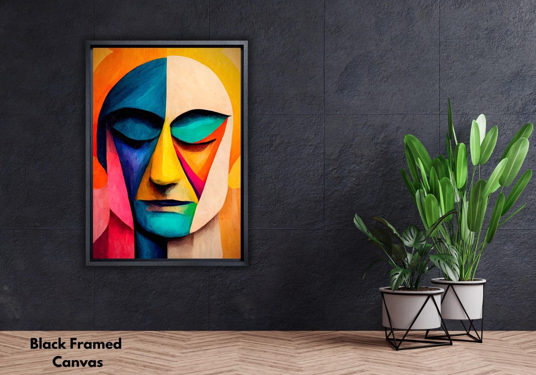 Picasso Abstract Face Art Poster/canvas Wall Art Print,pablo Picasso ...