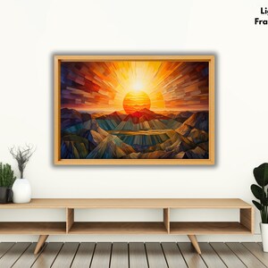 Edward Hopper Railroad Sunset 1929 Poster Art Print,sunset Canvas Wall ...