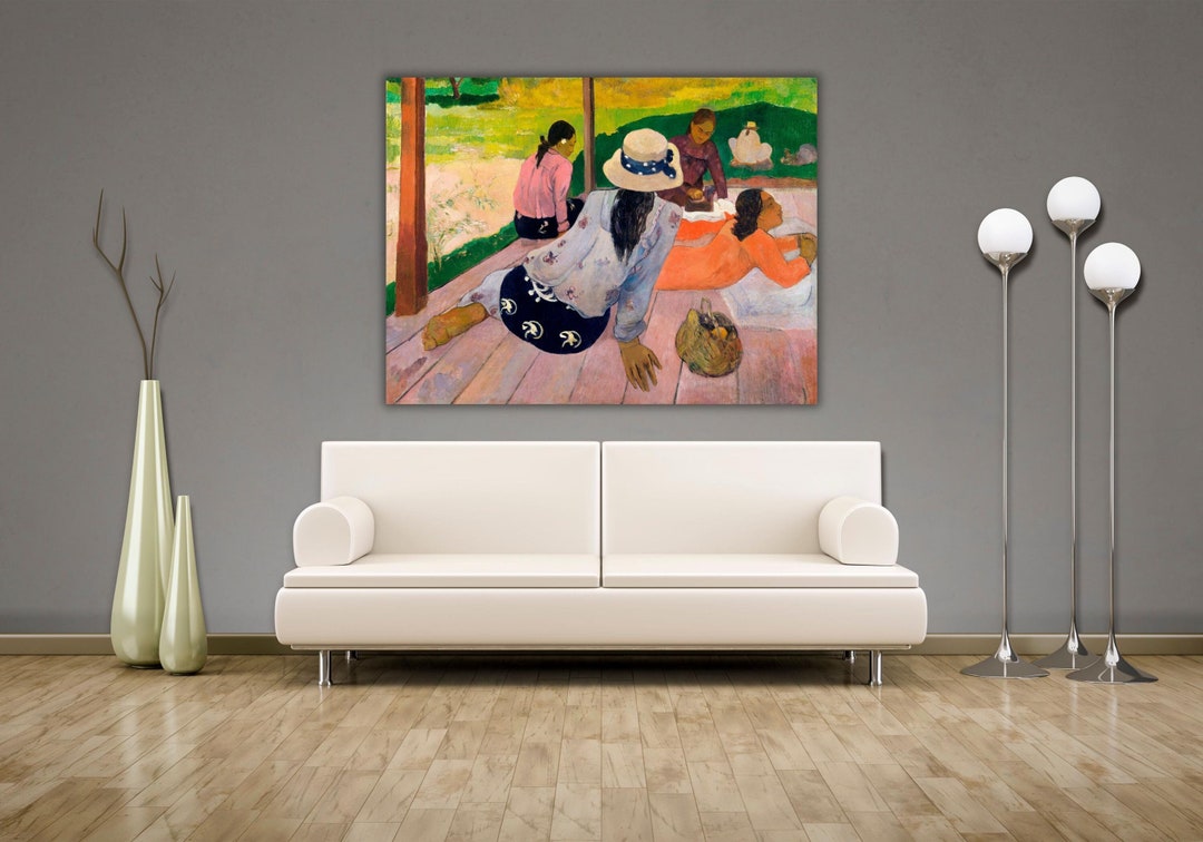 Paul Gauguin the Siesta Art Poster/canvas Wall Art,paul Gauguin Print ...