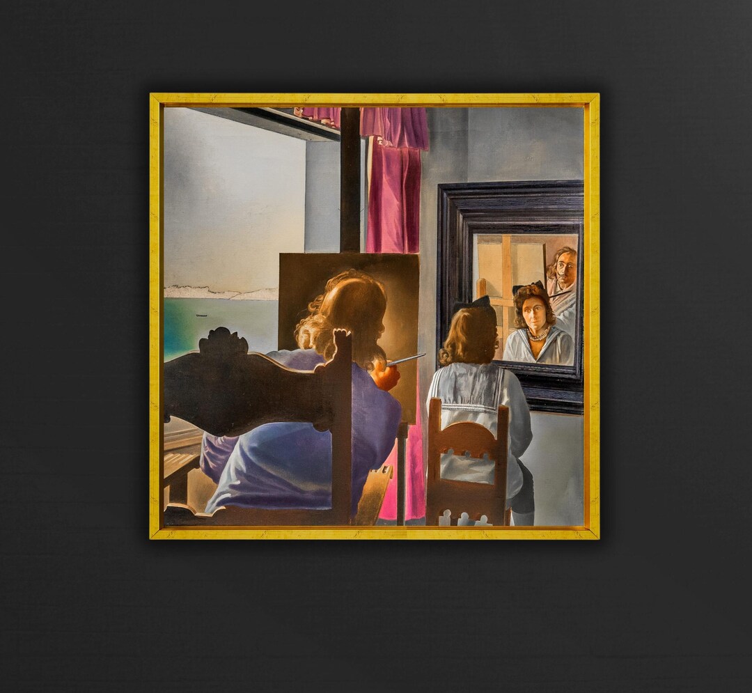 Salvador Dali Gala Form Poster Art Canvas,salvador Dali Gala Form ...