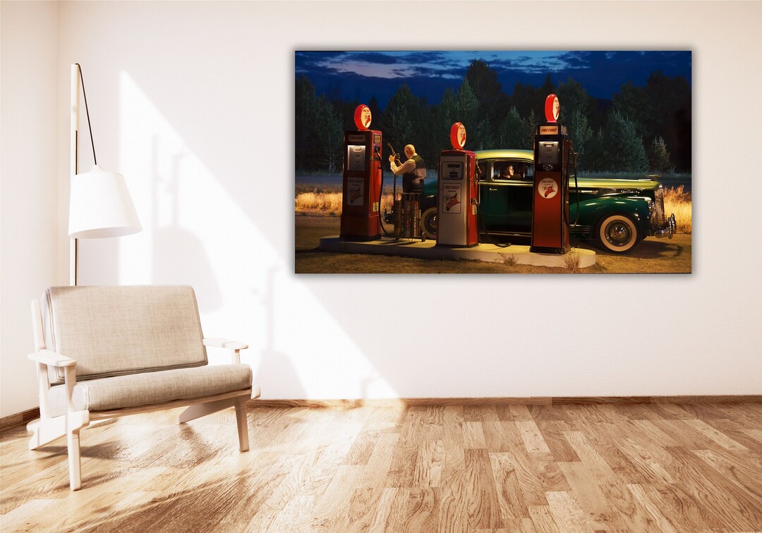 Edward Hopper Gas Station 1940 Wall Art Print Poster Art,edward Hopper ...