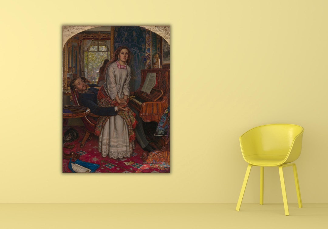 The Awakening Conscience Poster/canvas Wall Art,the Awakening ...