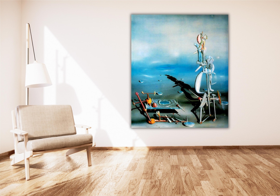 Yves Tanguy Indefinite Divisibility Poster Canvas Wall Art,surrealism ...