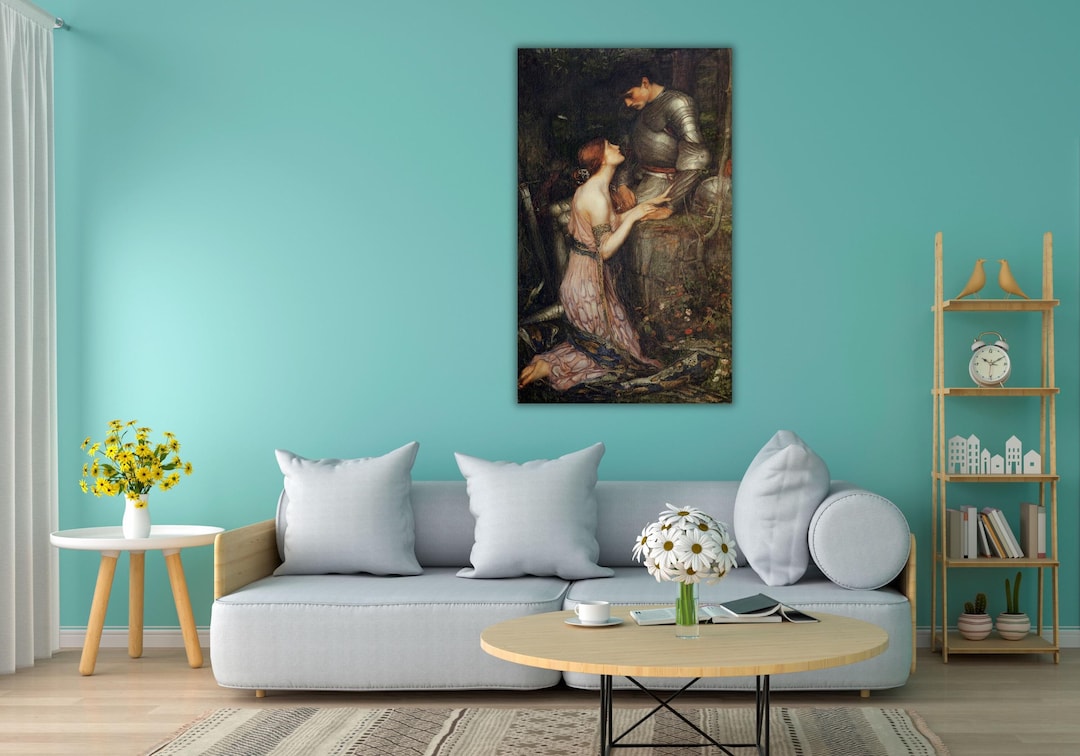 Lamia and the Soldier 1905 Poster Art,lamia and Soldier Print Art ...