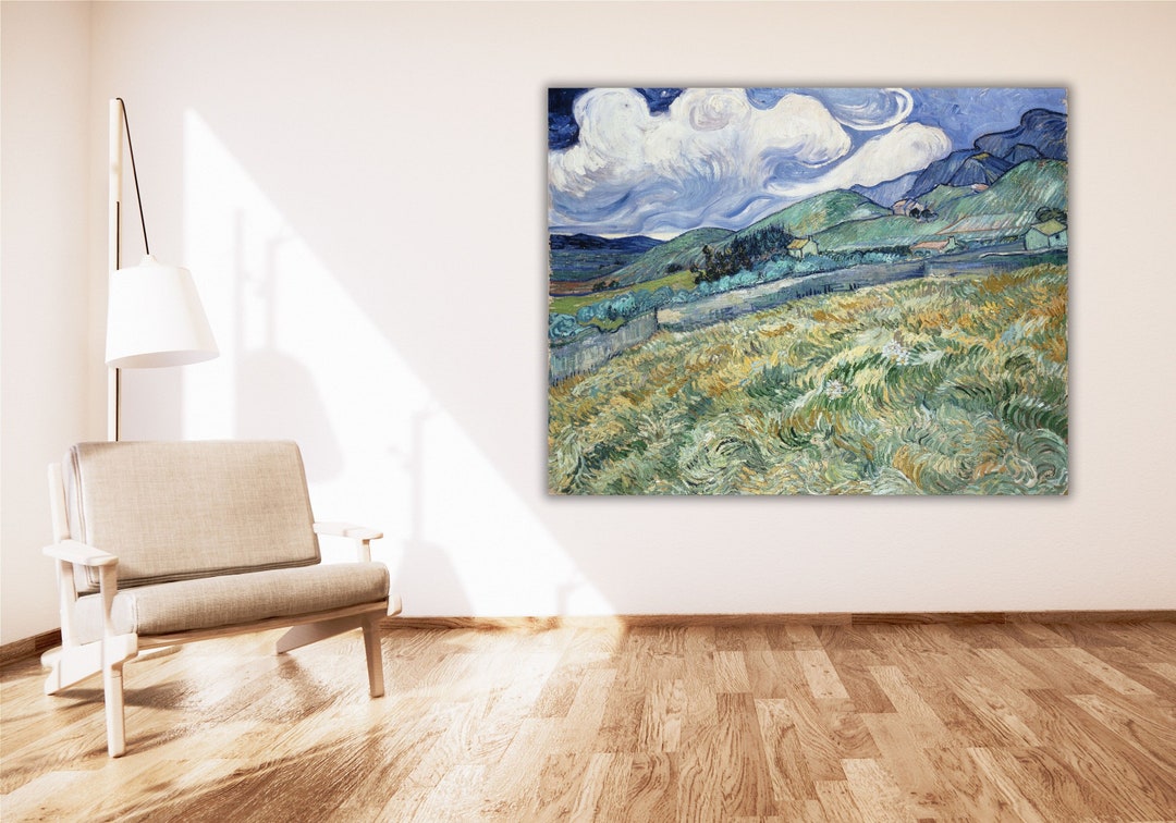 Vincent Van Gogh Saint Remy Poster Print,saint Remy Wall Art,van Gogh ...