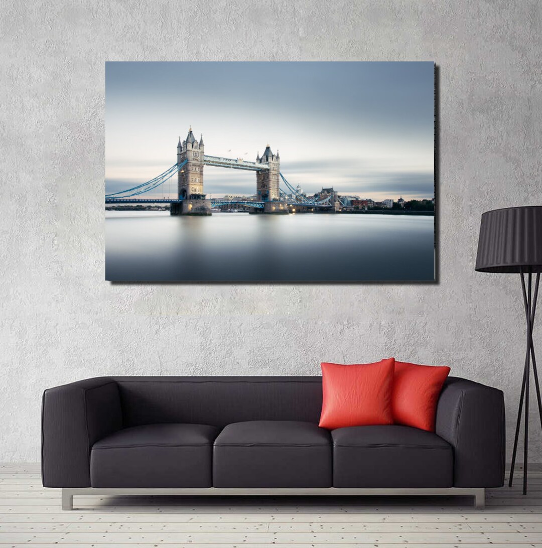London Tower Bridge Wall Art, London Tower Bridge Canvas Print,london ...