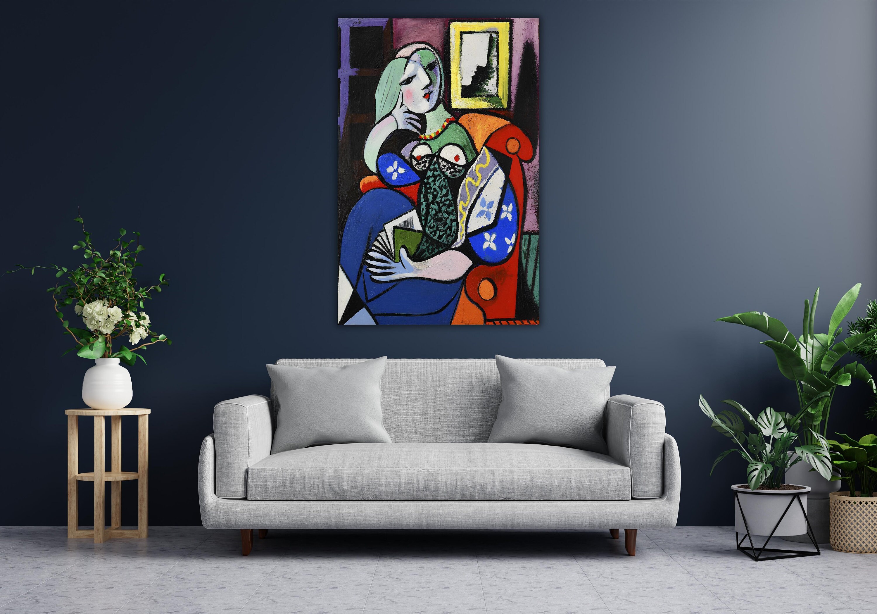 Pablo Picasso Ingres Face to Face Poster Print Art Canvas Wall - Etsy