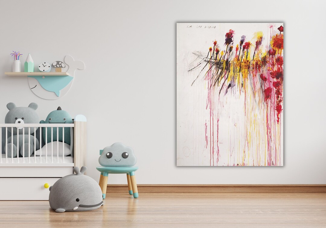 Cy Twombly Poster Art Print,coronation of Sesostris Poster,cy Twombly ...