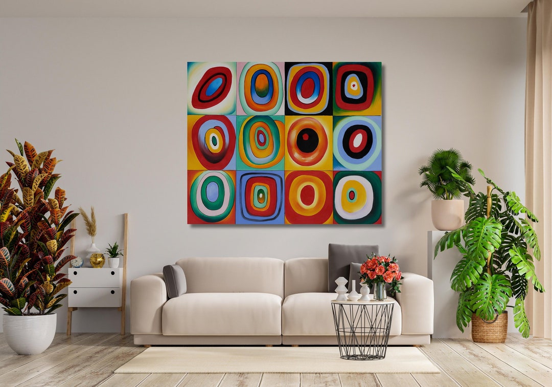 Wassily Kandinsky Color Study Wall Art Print,kandinsky Reproduction ...