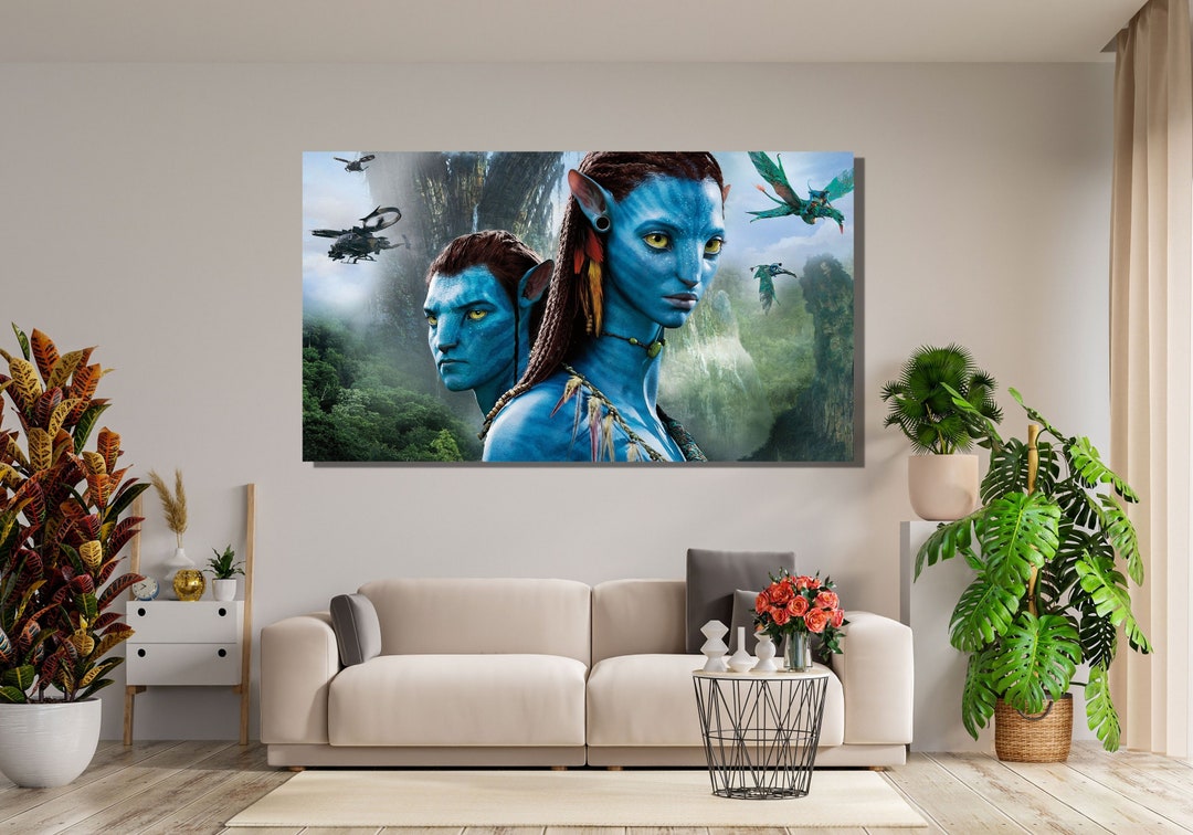 Avatar Movie Poster Wall Art,avatar 2 2022 Movie Print,movie Wall Decor ...