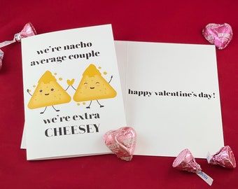 Nacho Valentine Card | Etsy