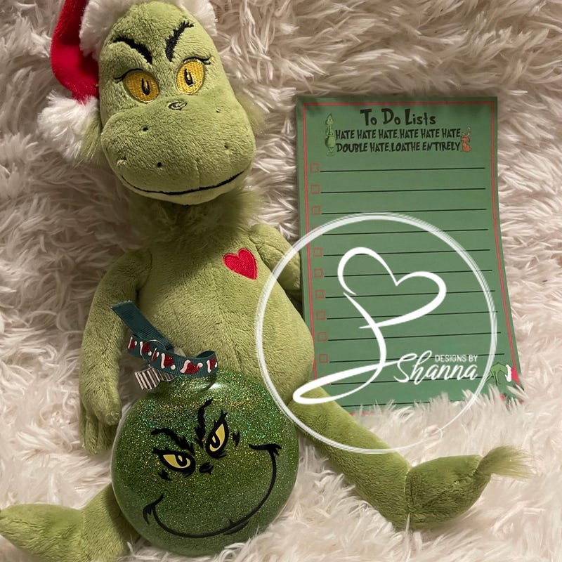 Grinch to Do List - Etsy