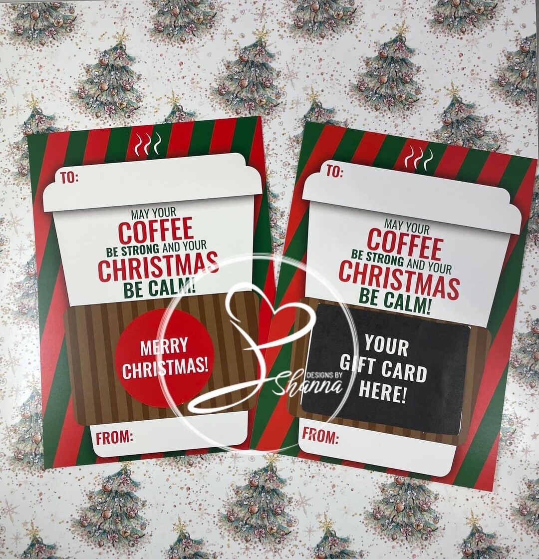 Teacher Coffee Gift Card Holder - Etsy
