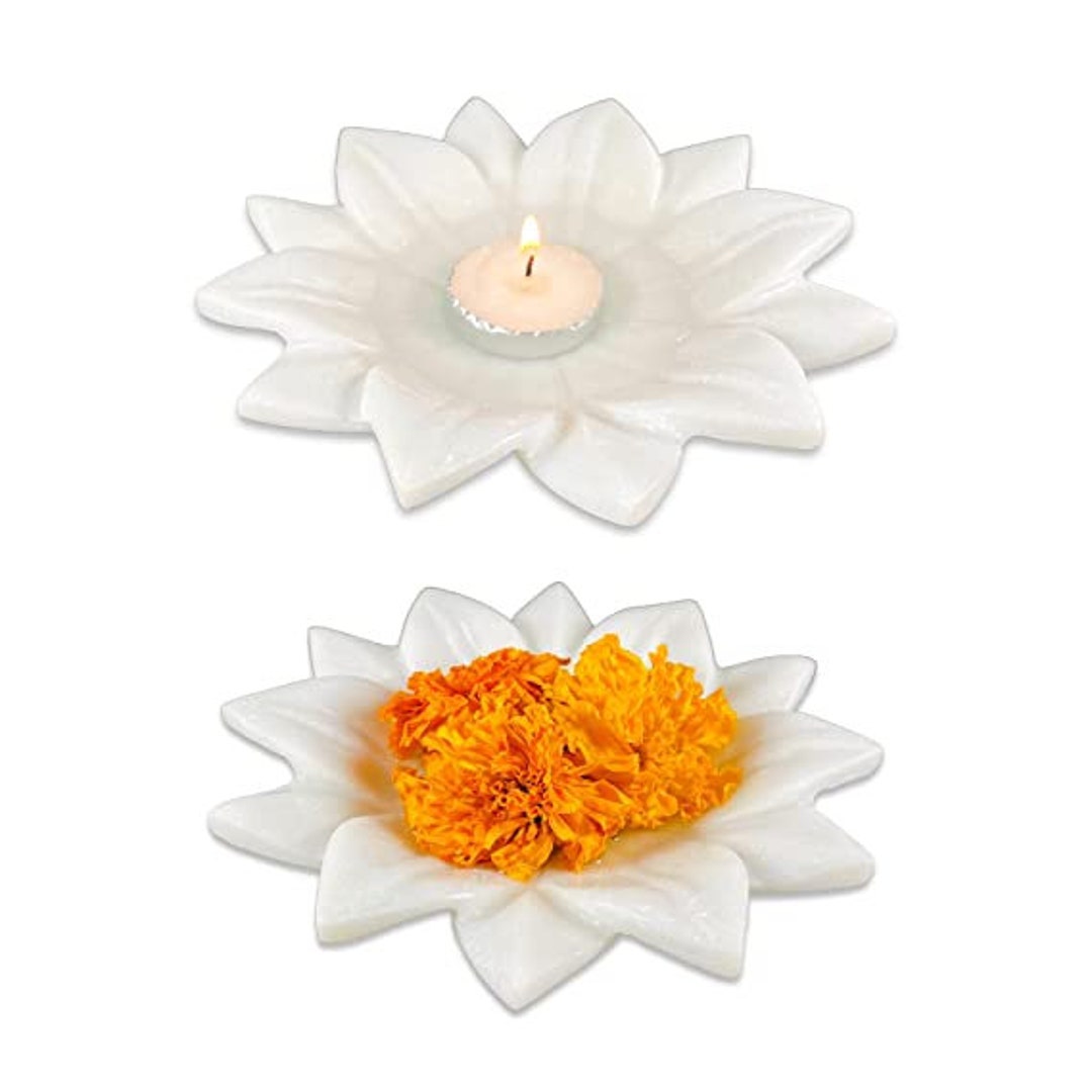 Marble Urli | Hand Carved Household Multi-utility Flower Shape Bowl ...