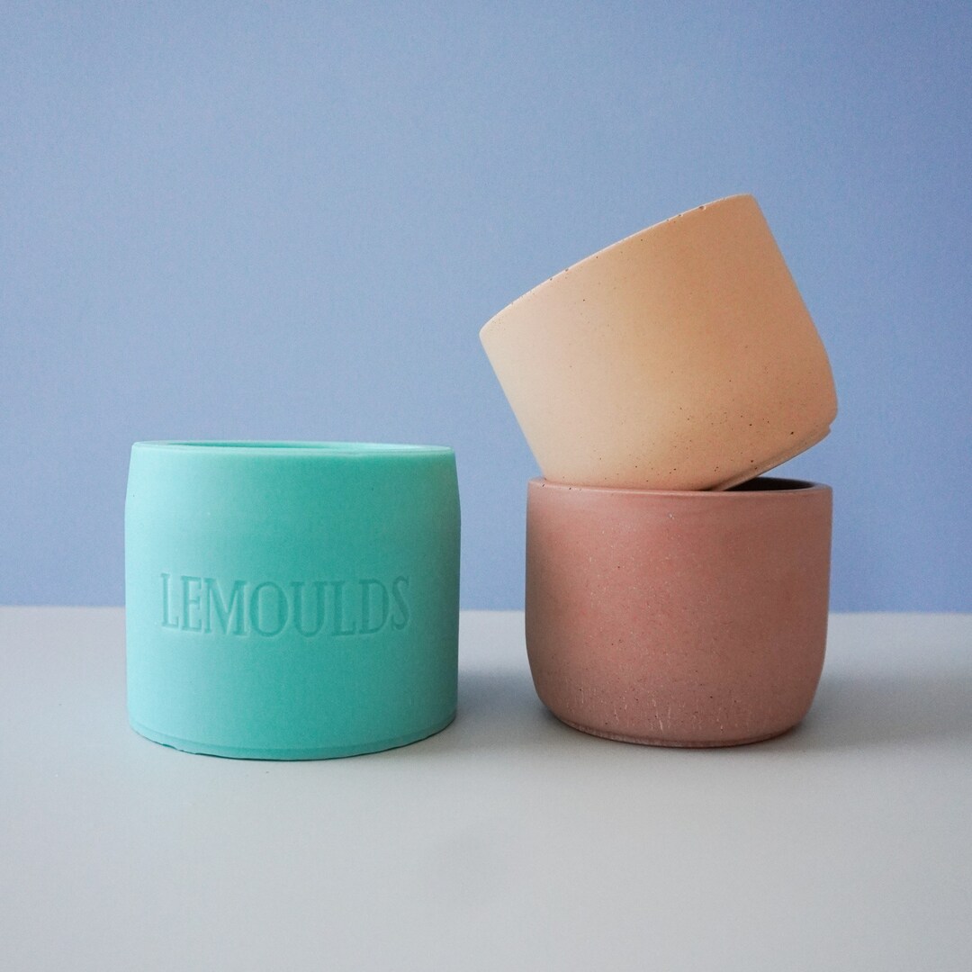 Silicone Pot Mold, Chocolate Mold, Succulent Pot Silicone Mold, Planter ...