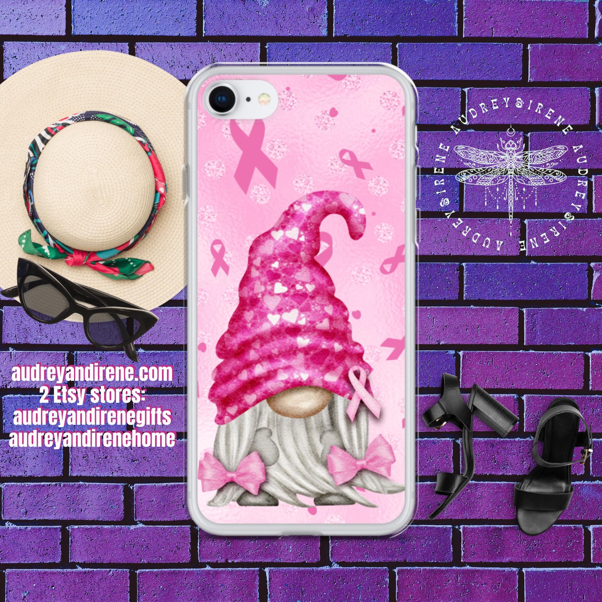 Breast Cancer Awareness Gnome iPhone Case - Etsy