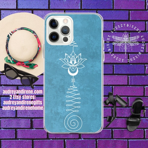 Blue Lotus iPhone Case - Etsy