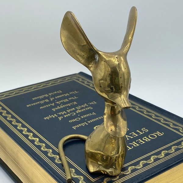 Brass Mouse - Etsy