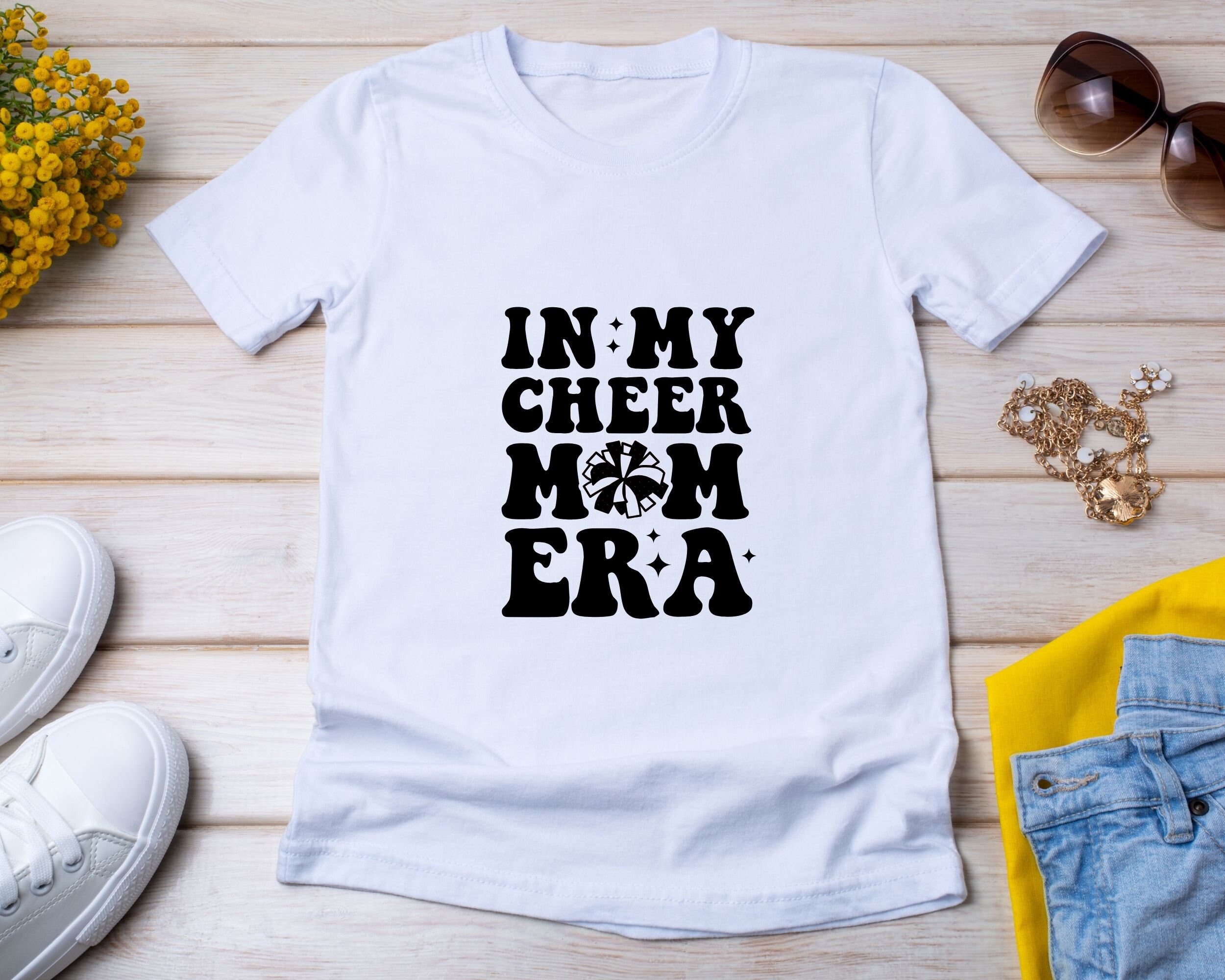 In My Cheer Mom Era Svg Bundle 20 Design Cheer Mama Era Svg Cheerleader Cheer Mom Shirt Svg ...