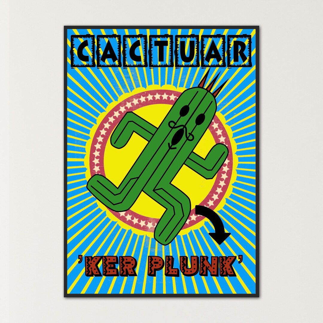 Jumbo Cactuar, Final Fantasy VIII Art, FF VIII Print, FF8, Gaming ...
