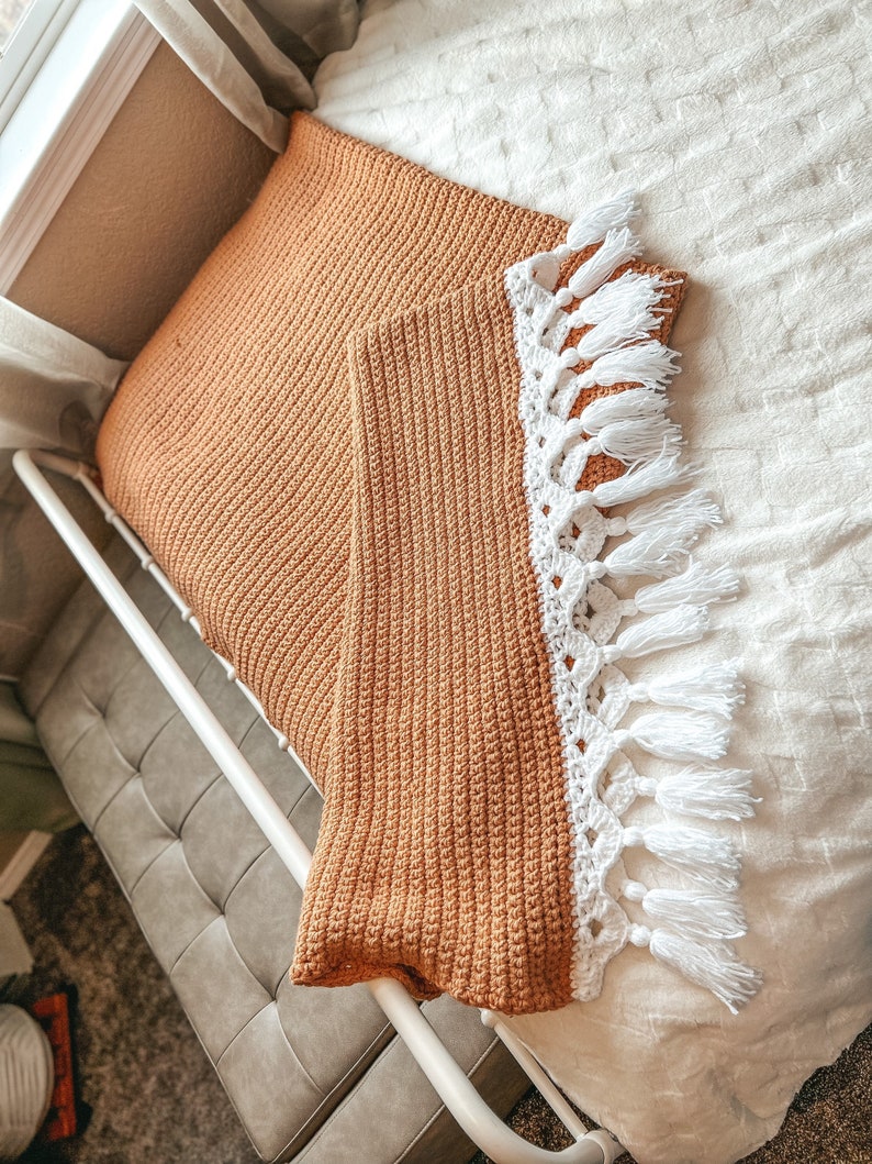 Terracotta Queen Size Blanket - Etsy