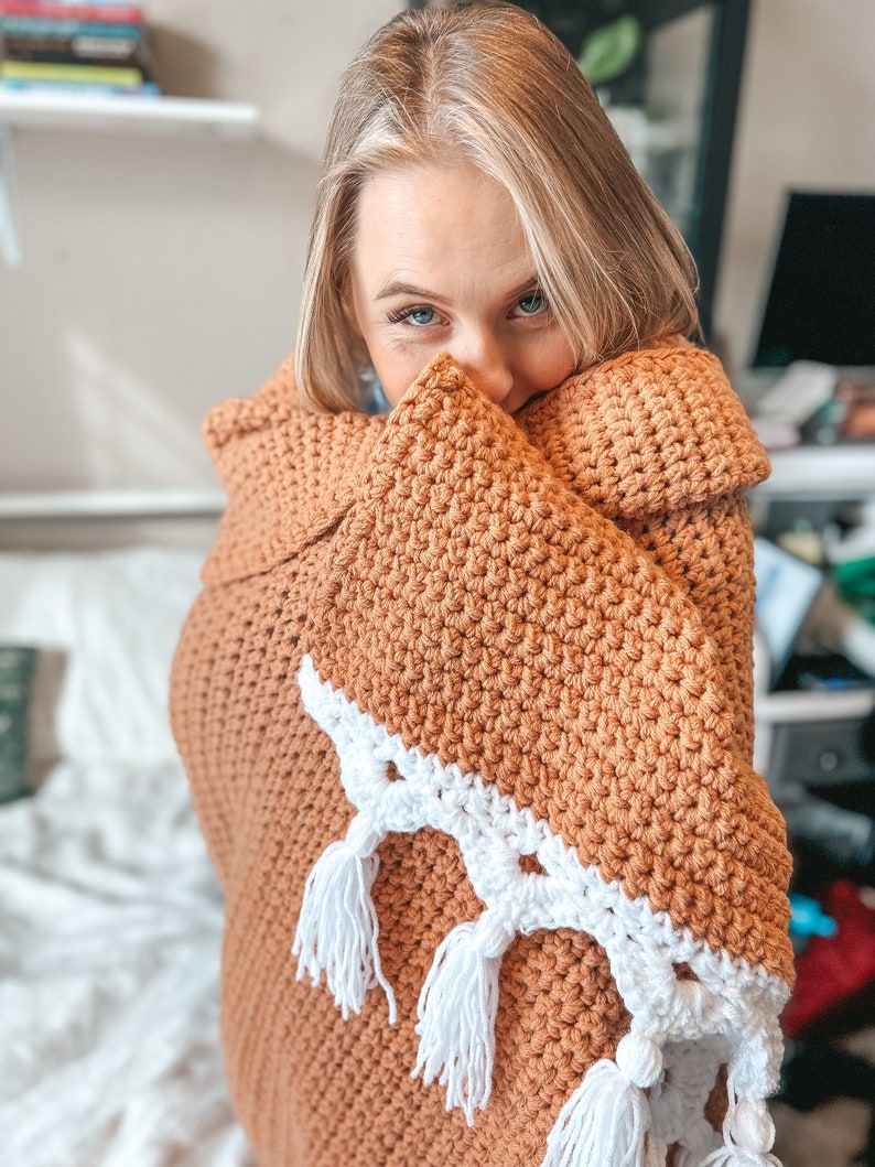 Terracotta Queen Size Blanket - Etsy