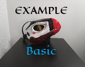 Dinomask Neck Pattern - Etsy