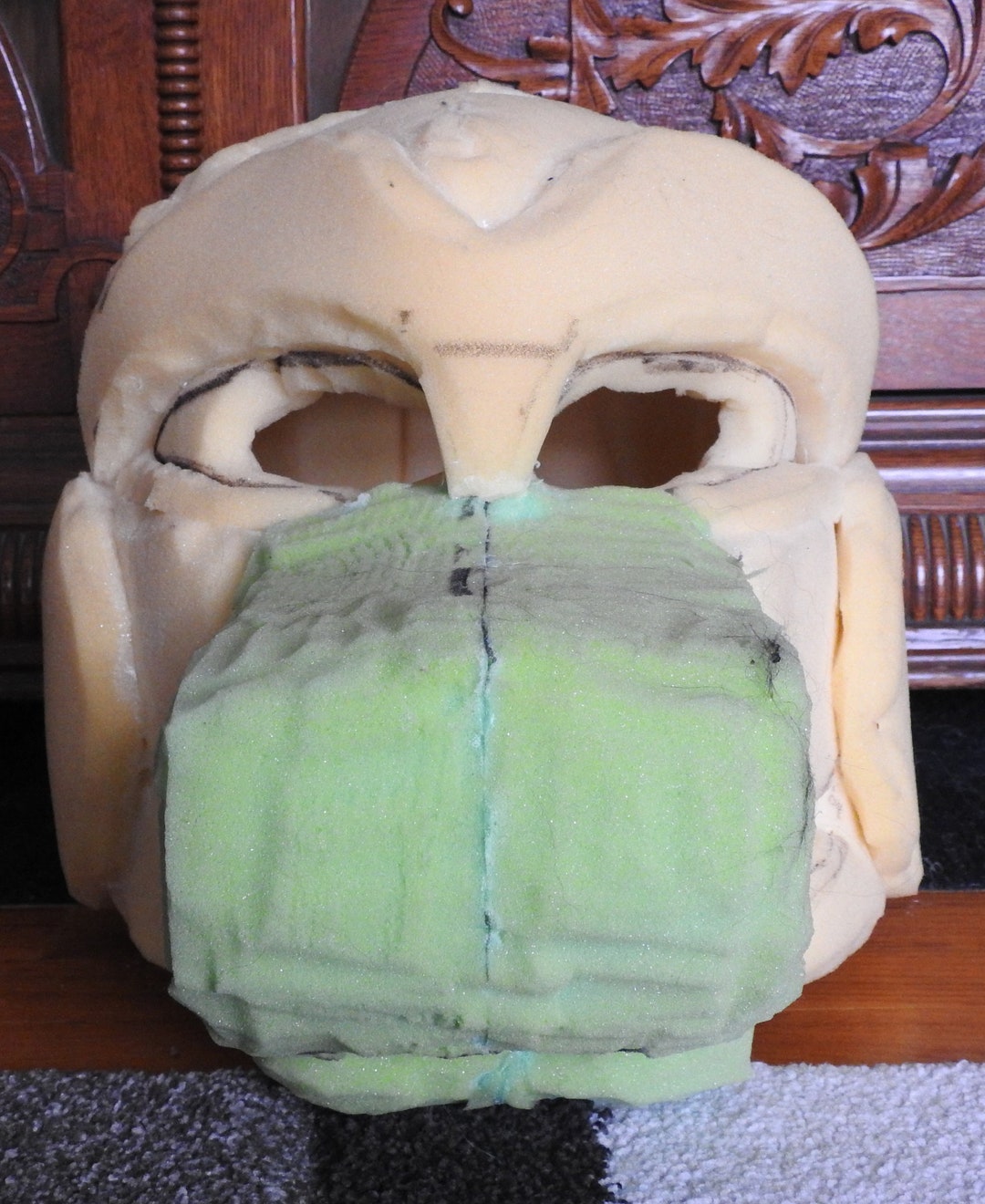 Fursuit Head (UNFINISHED) Manokit - Etsy