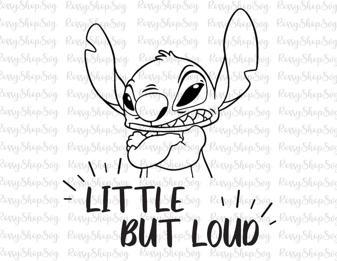 Stitch Outline SVG Disneyworld Svg Disneyland Ears - Etsy