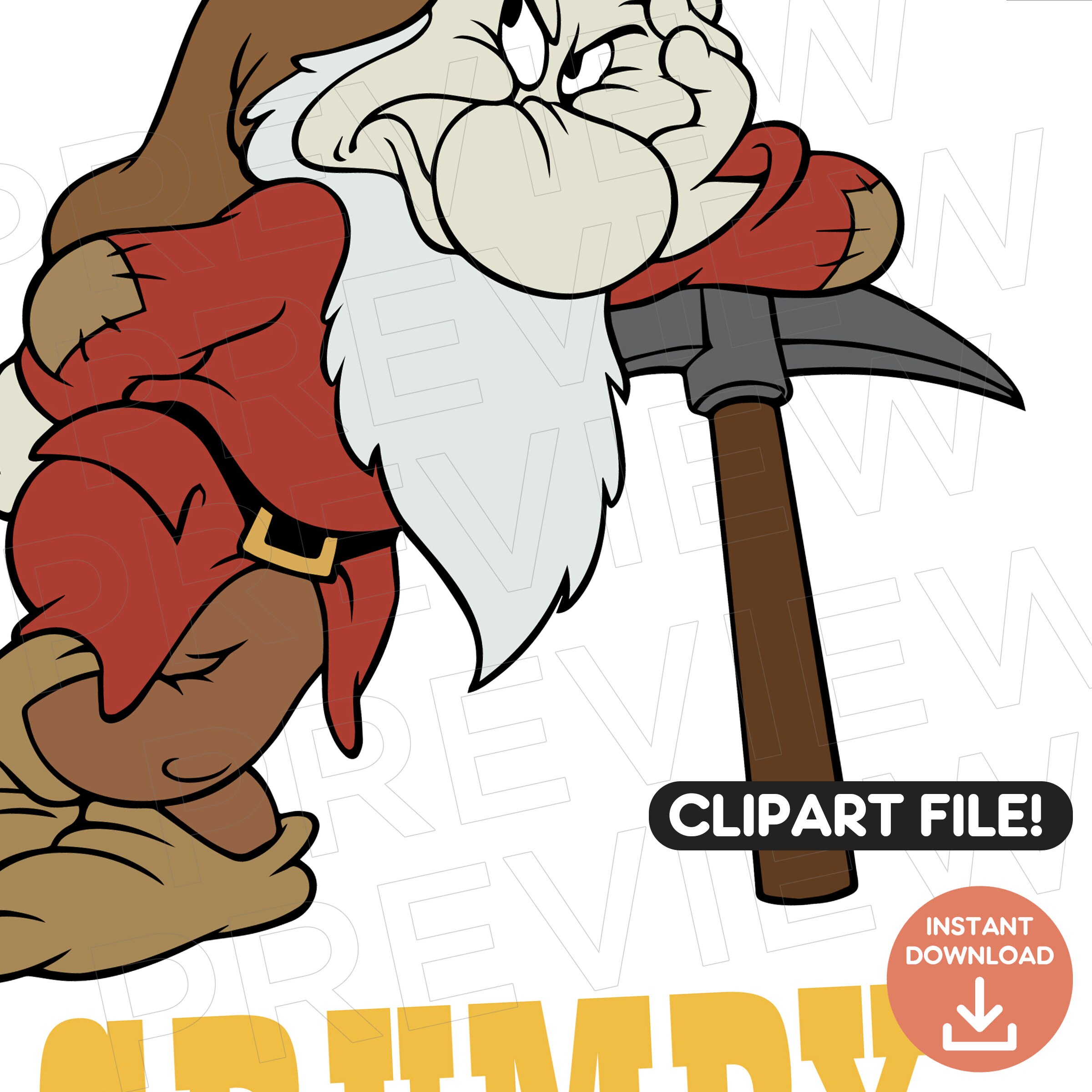 Snow White and the Seven Dwarfs SVG Grumpy Dwarfs Svg - Etsy Ireland