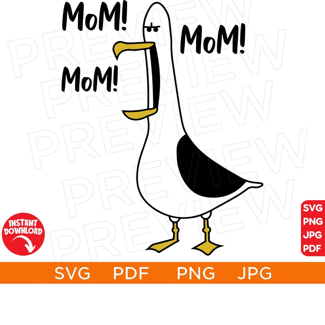 Finding Nemo Bird Scene Clipart