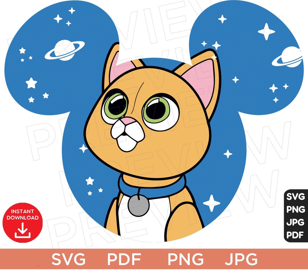 Sox SVG Buzz Lightyear Cat Svg Toy Story Svg Disneyland Ears - Etsy