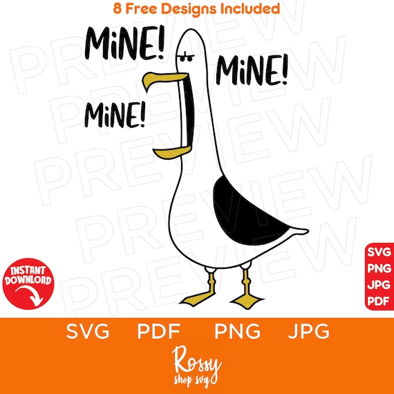 Finding Nemo Bird Scene Clipart