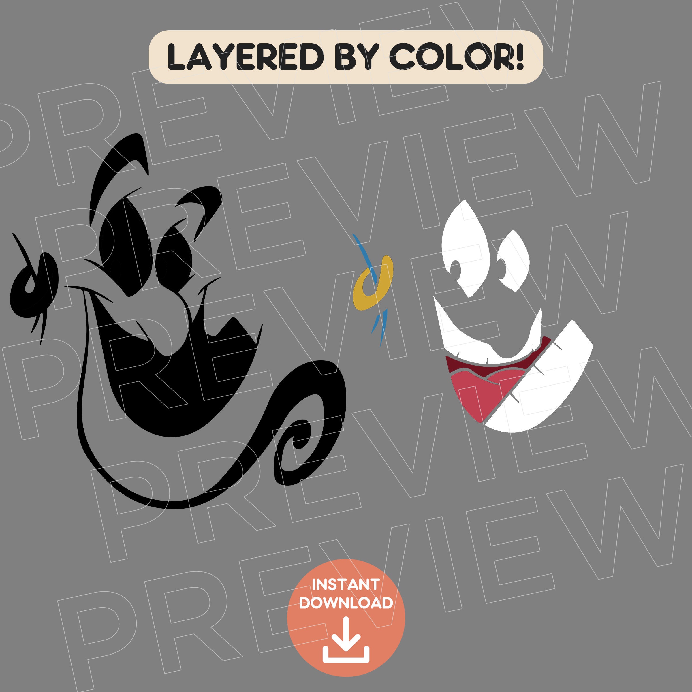 Genie Face SVG Aladdin Png Clipart Disneyland Ears Svg - Etsy Singapore