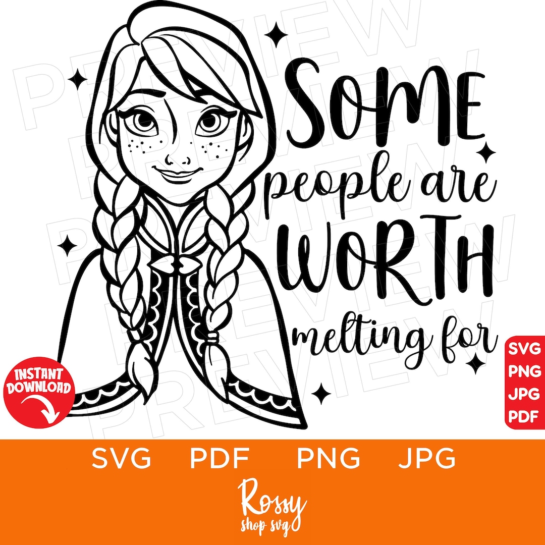 Frozen Svg Ana Svg Ears Svg Clipart Cricut Design Svg Cut - Etsy